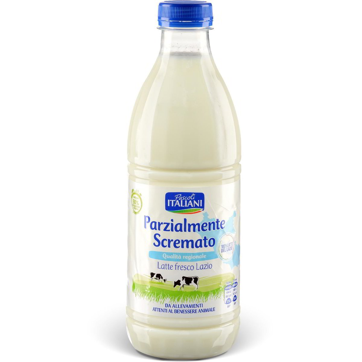 Latte Fresco Parzialmente Scremato Lazio Alta Qualit PASCOLI ITALIANI Latte Fresco Parzialmente Scremato Lazio Alta Qualit PASCOLI ITALIANI