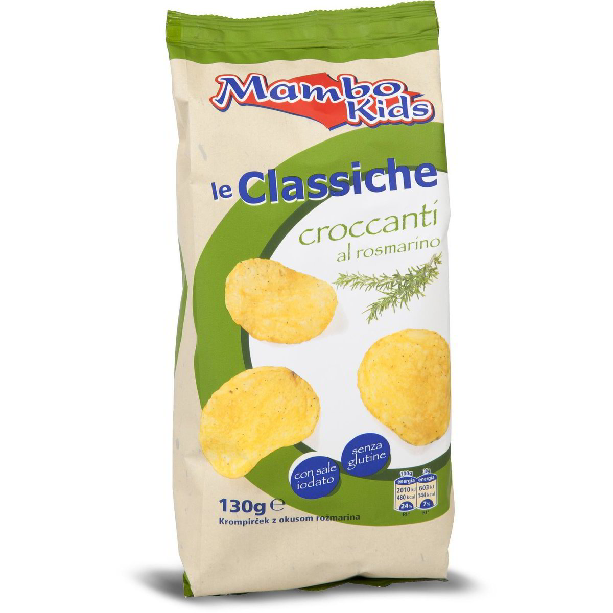 Patatine classiche croccanti al rosmarino MAMBO KIDS